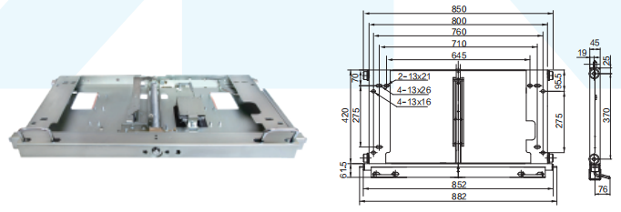 24KV VD4 VCB Trolley Racking Basis | GreenGrid VCM